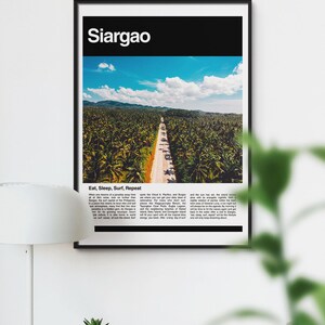Siargao Poster Art, Siargao Photography, Siargao Print, Philippines ...