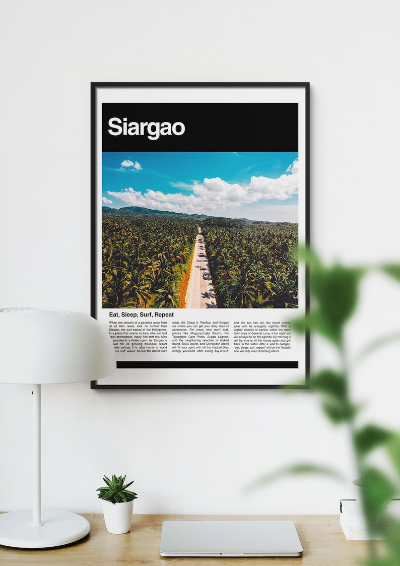 Siargao Poster Art, Siargao Photography, Siargao Print, Philippines ...