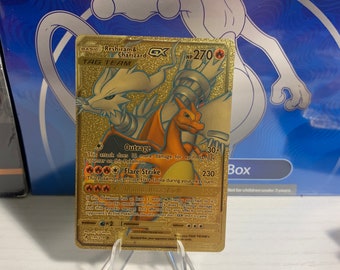 Reshiram Gold Card - Etsy