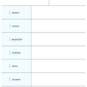 Simple Month, Week, & Daily Planner, Instant Download, Digital Download ...