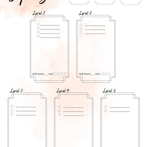 Paladin Character Sheet Set - Etsy