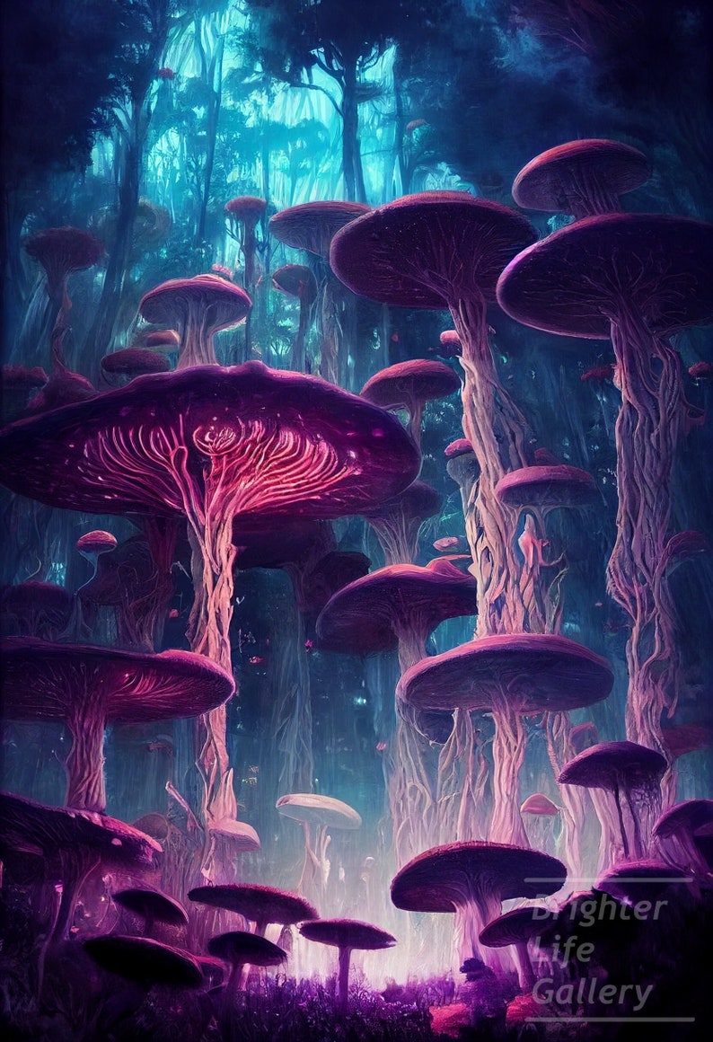 Alien Planet Artwork, Sci-fi Space Landscape, Scifi Wall Art, Home ...