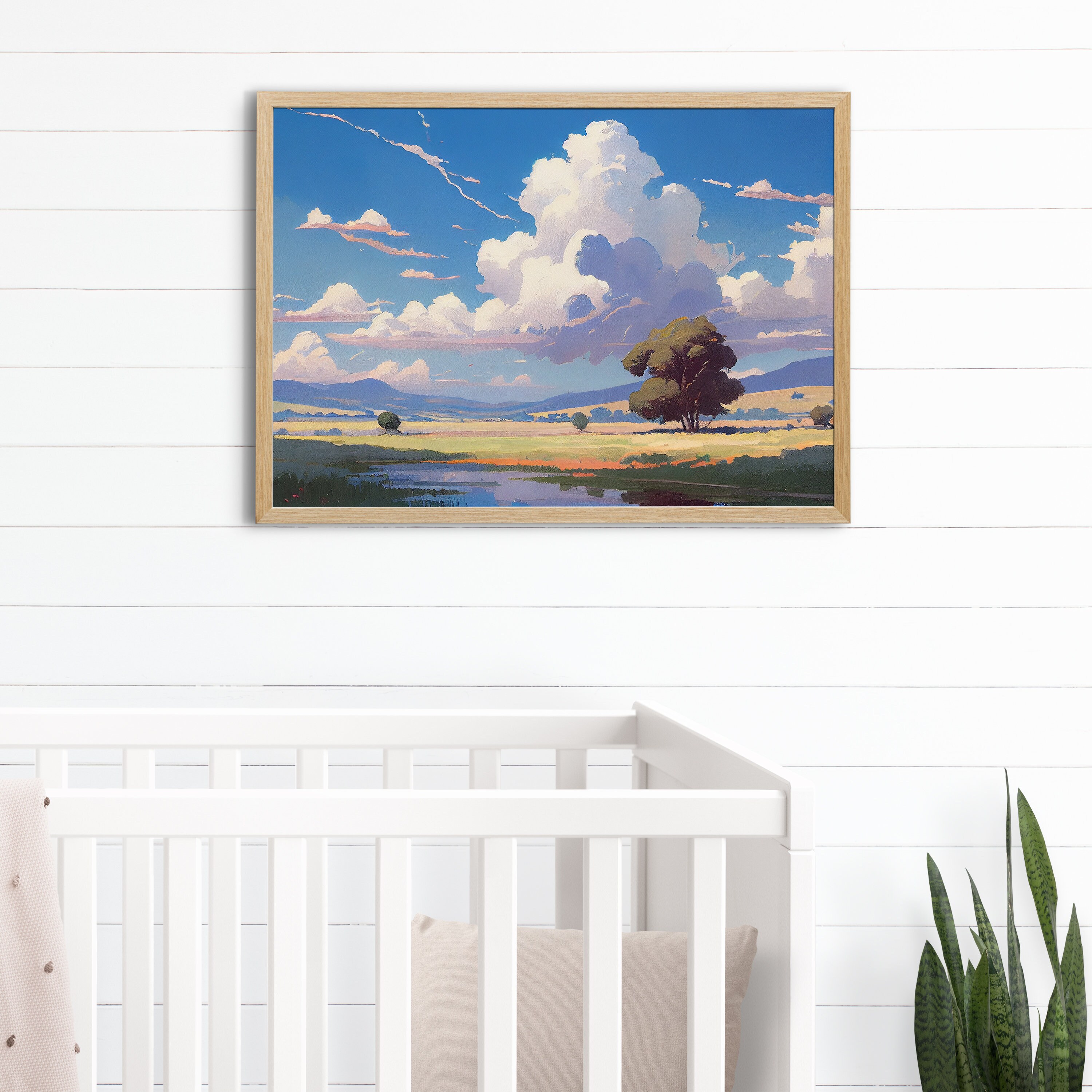 Cloudscape Wall Art Clouds Landscape Nature Artwork Sky - Etsy
