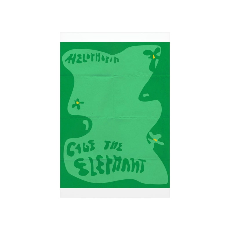 Cage the Elephant Melophobia Poster - Etsy