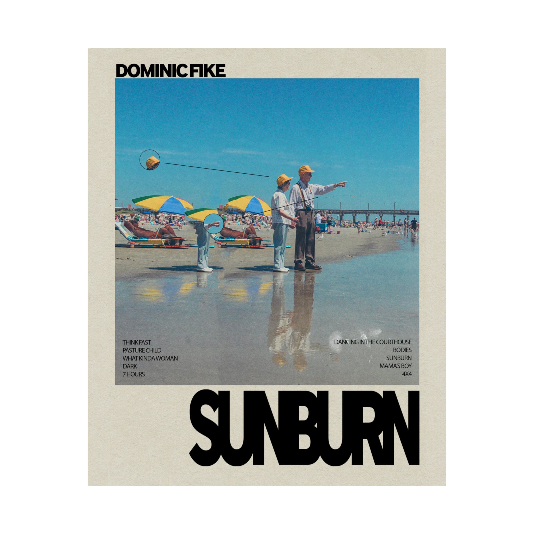 Dominic Fike Sunburn Poster - Etsy