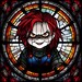 Stained Glass Style Chucky Pngs - Digital Download - Etsy