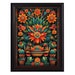 Mexican Flowers Flower Market Aztec Mexico Pattern Art Mexican Art ...