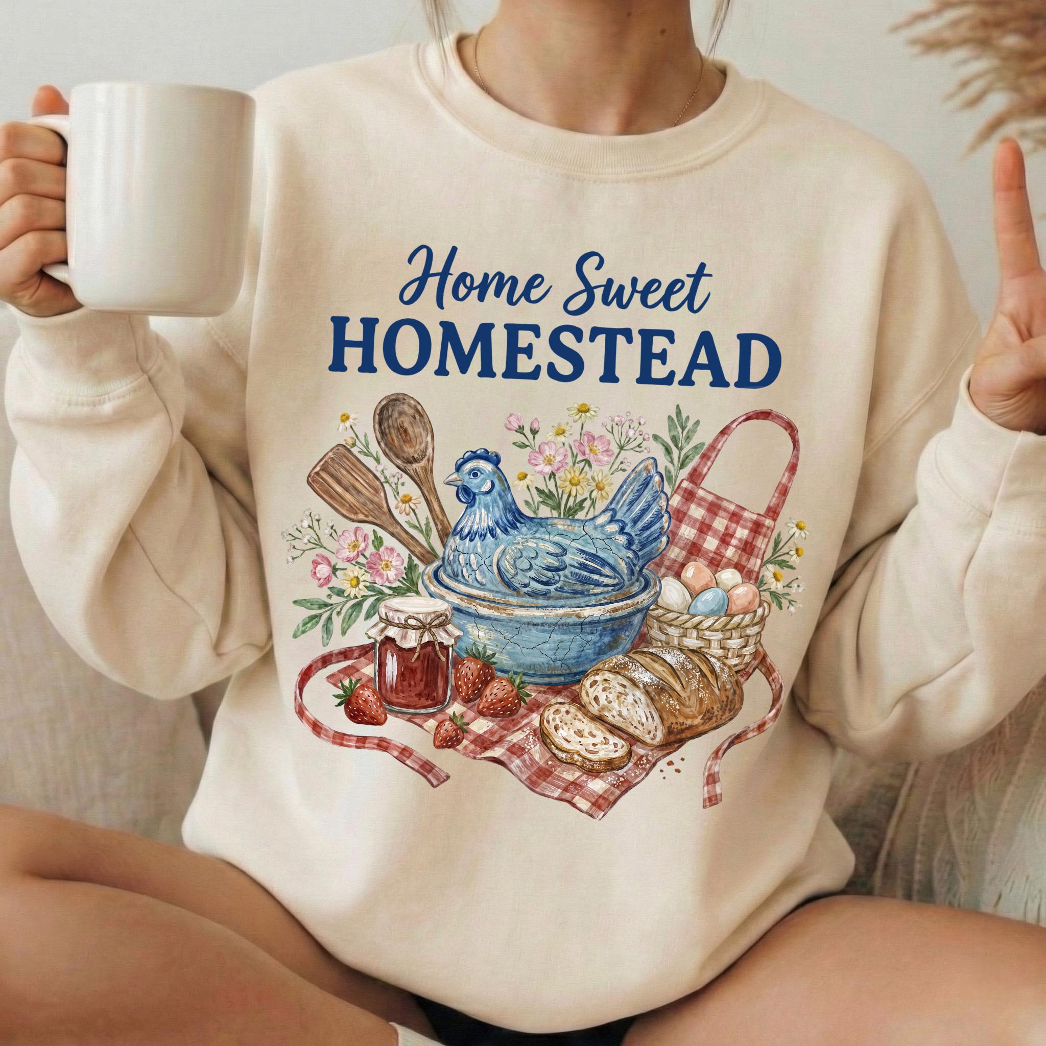 Home Sweet Homestead PNG Design, Homestead Cottagecore Digital PNG ...