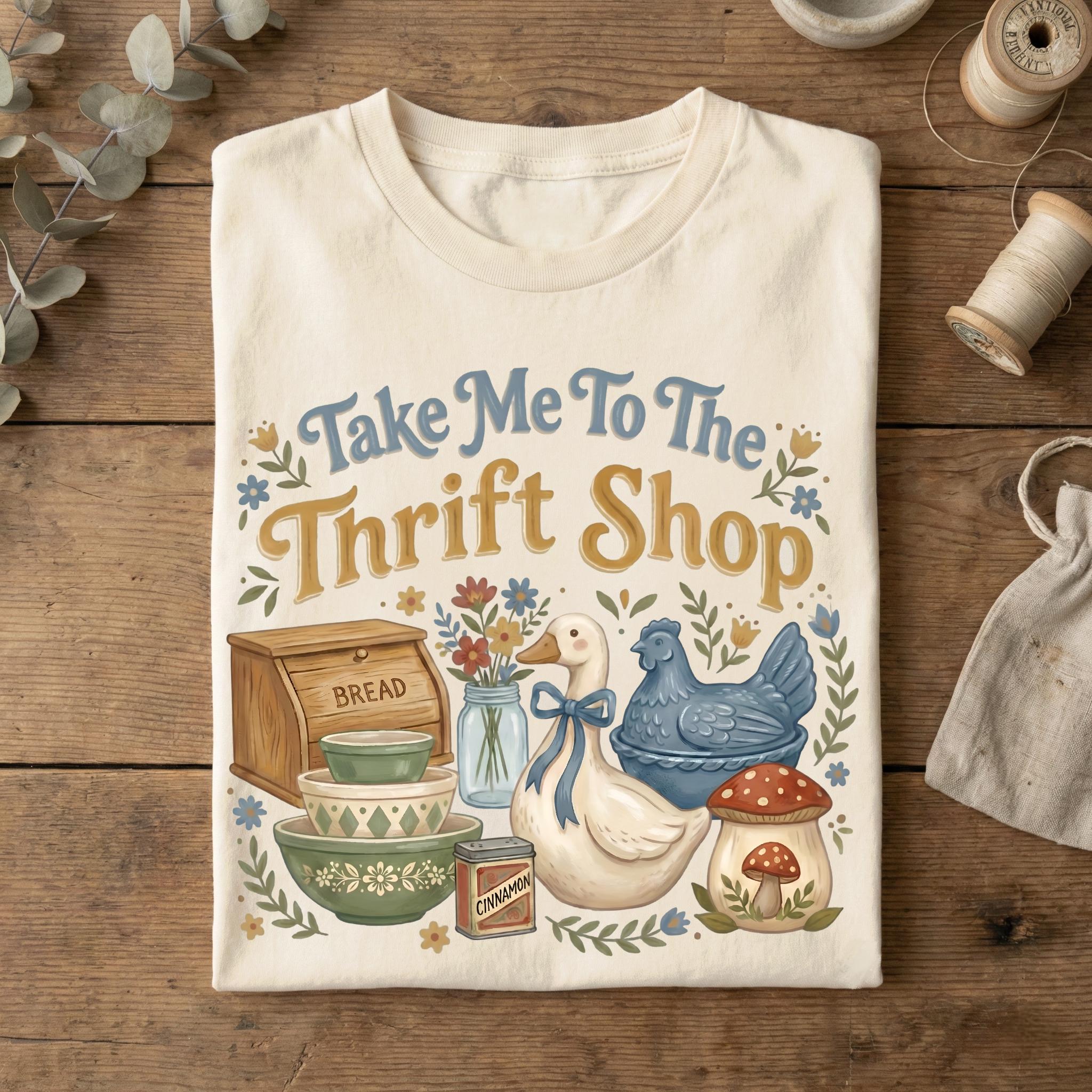 Take Me to the Thrift Shop Digital PNG Shirt Design Instant Download ...