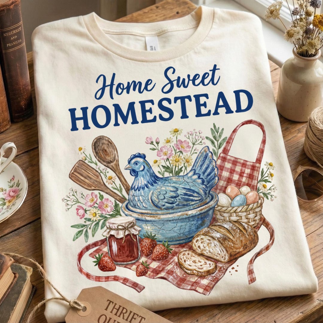 Home Sweet Homestead PNG Design, Homestead Cottagecore Digital PNG ...