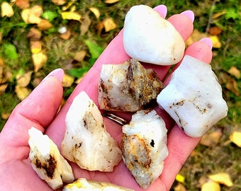 Milky Quartz Raw - Etsy