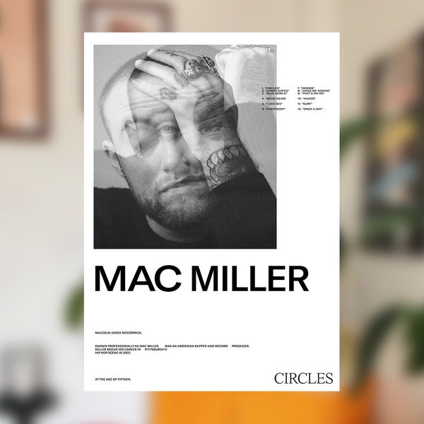 Mac Miller Poster - Etsy