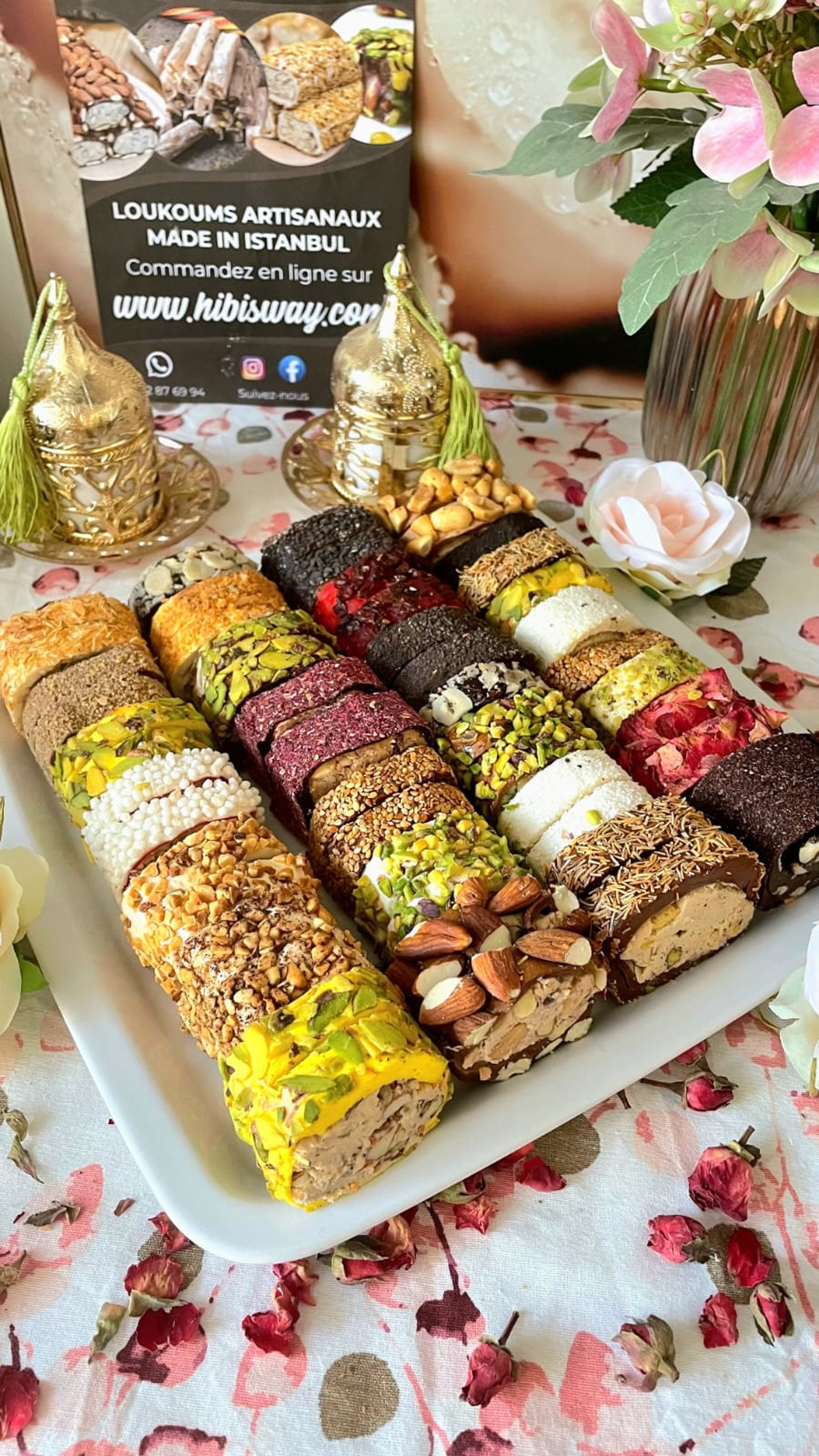 Turkish Delights Premium Mix Box (1500g) Authentic Lokum Pistacchio ...