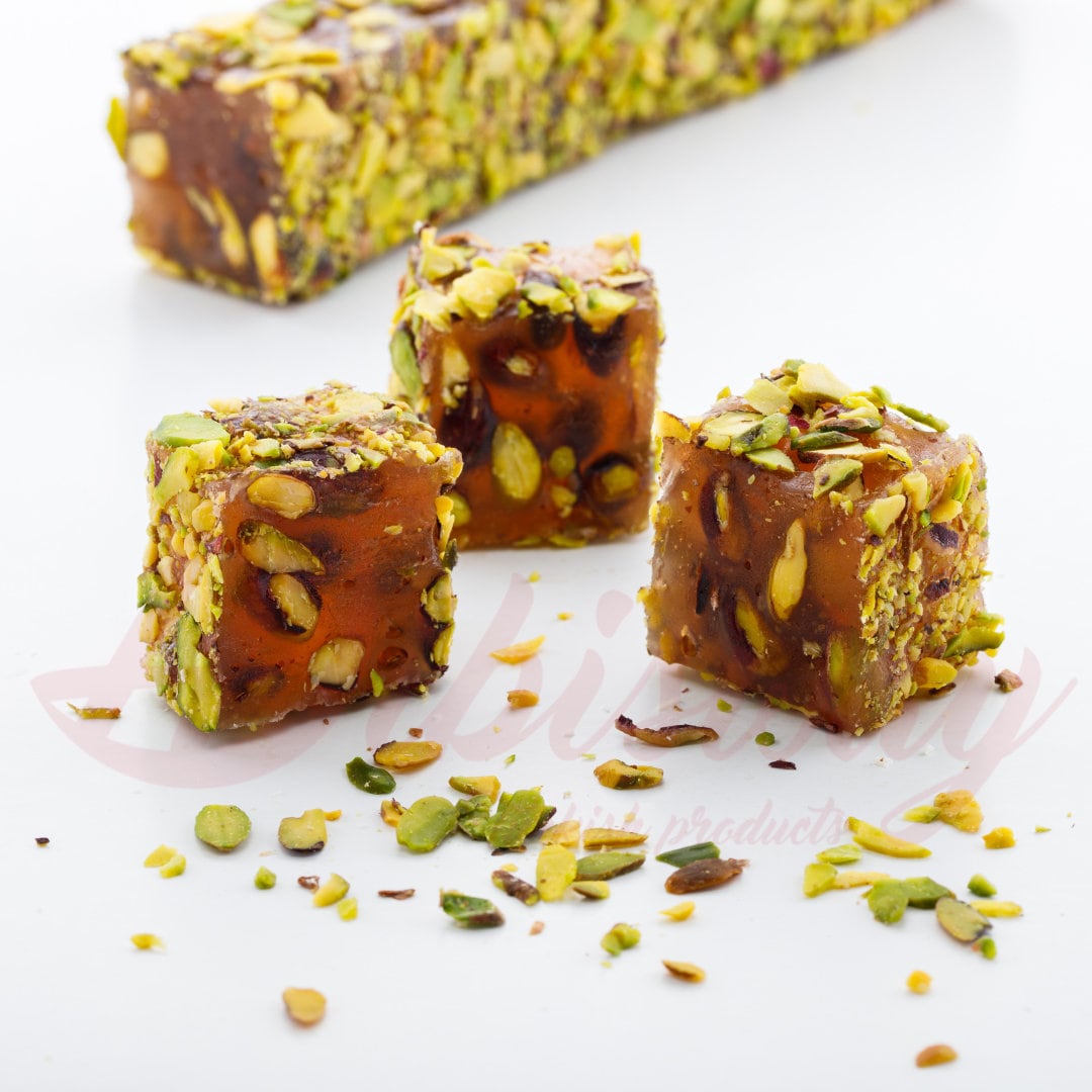 Turkish Delights Luxury Honey Flavor and Pistacchio Original Gift Box ...
