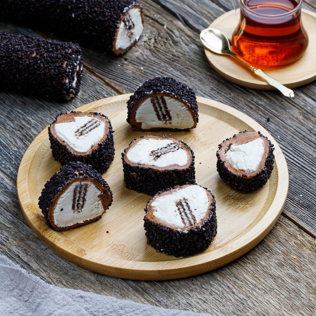 Lokum Cream With Waffle and Chocolate, Artisanal Hand Made Turkish ...