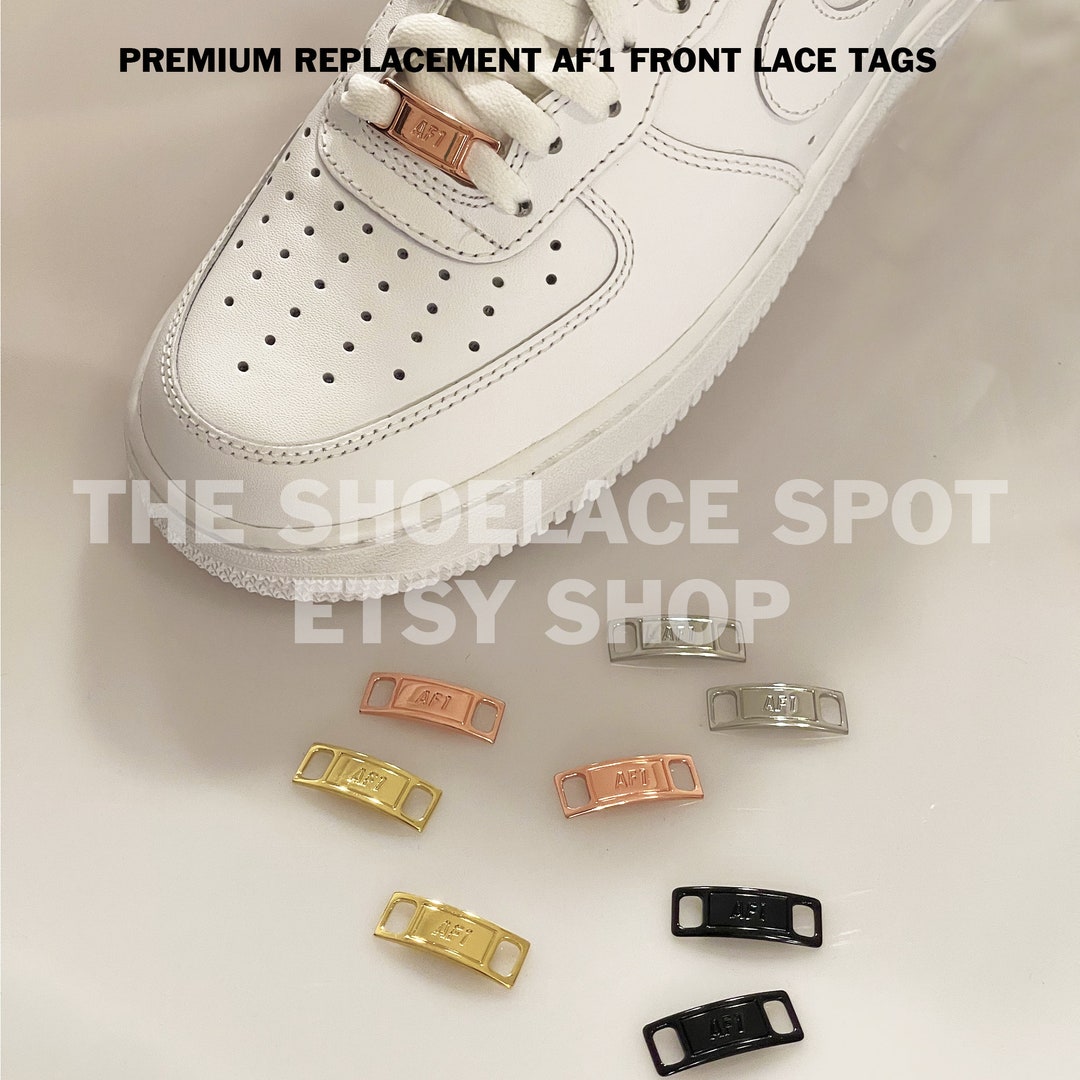 1 Set AF1 Front Lace Tags 1 1/5th Inch Premium Charms Quality Statement ...