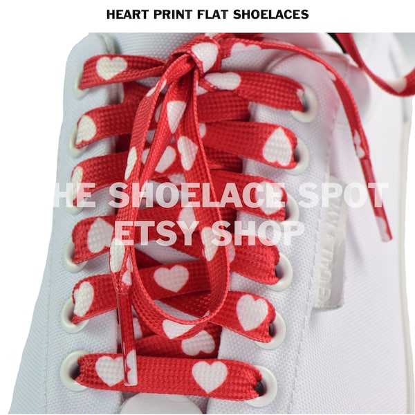 Heart Shoelaces - Etsy