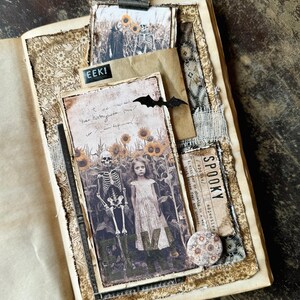 Little Creepers Junk Journal, Spooky Junk Journal, Junk Journaling ...