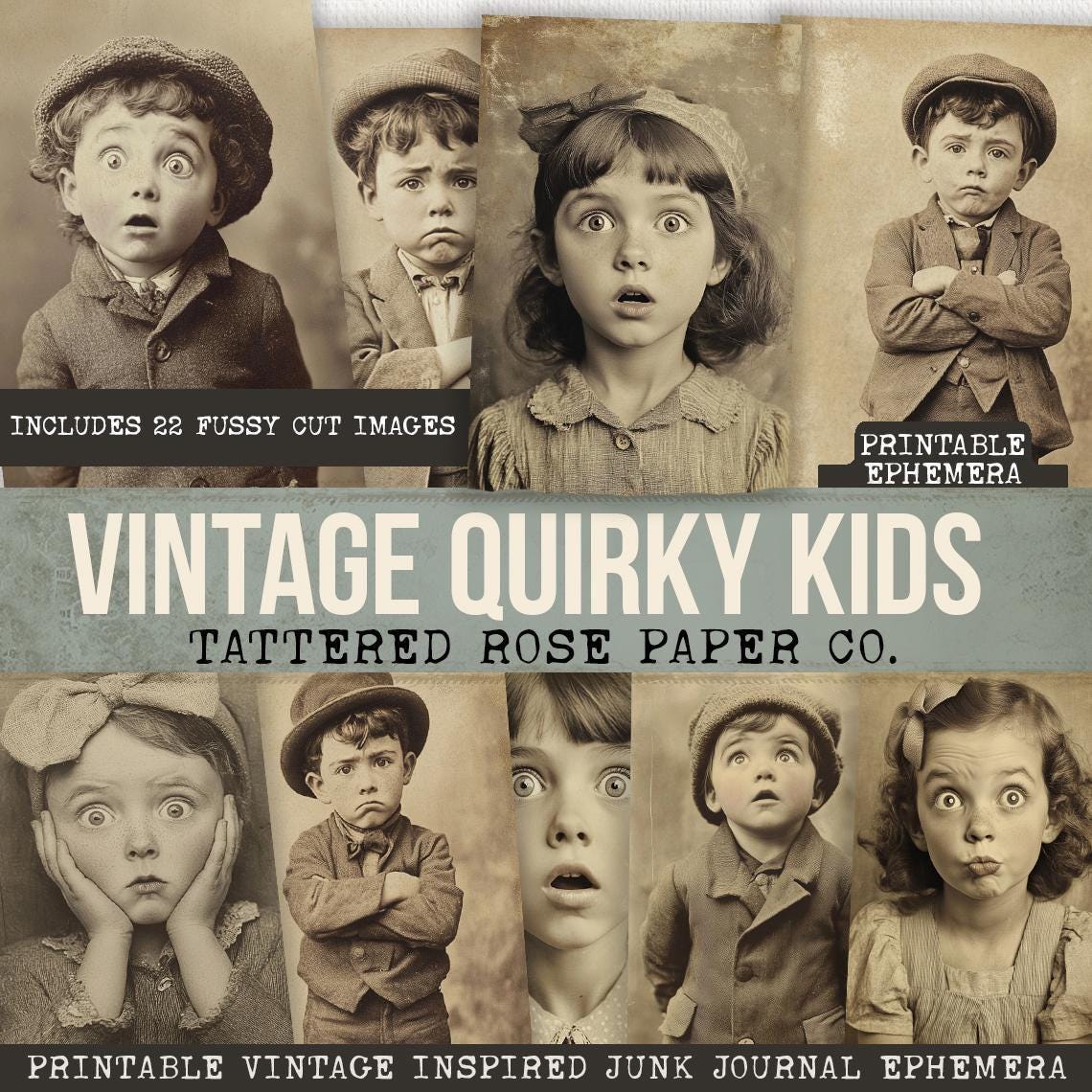 Quirky Kids Junk Journal, Silly Kids Junk Journal, Boy Junk Journaling ...