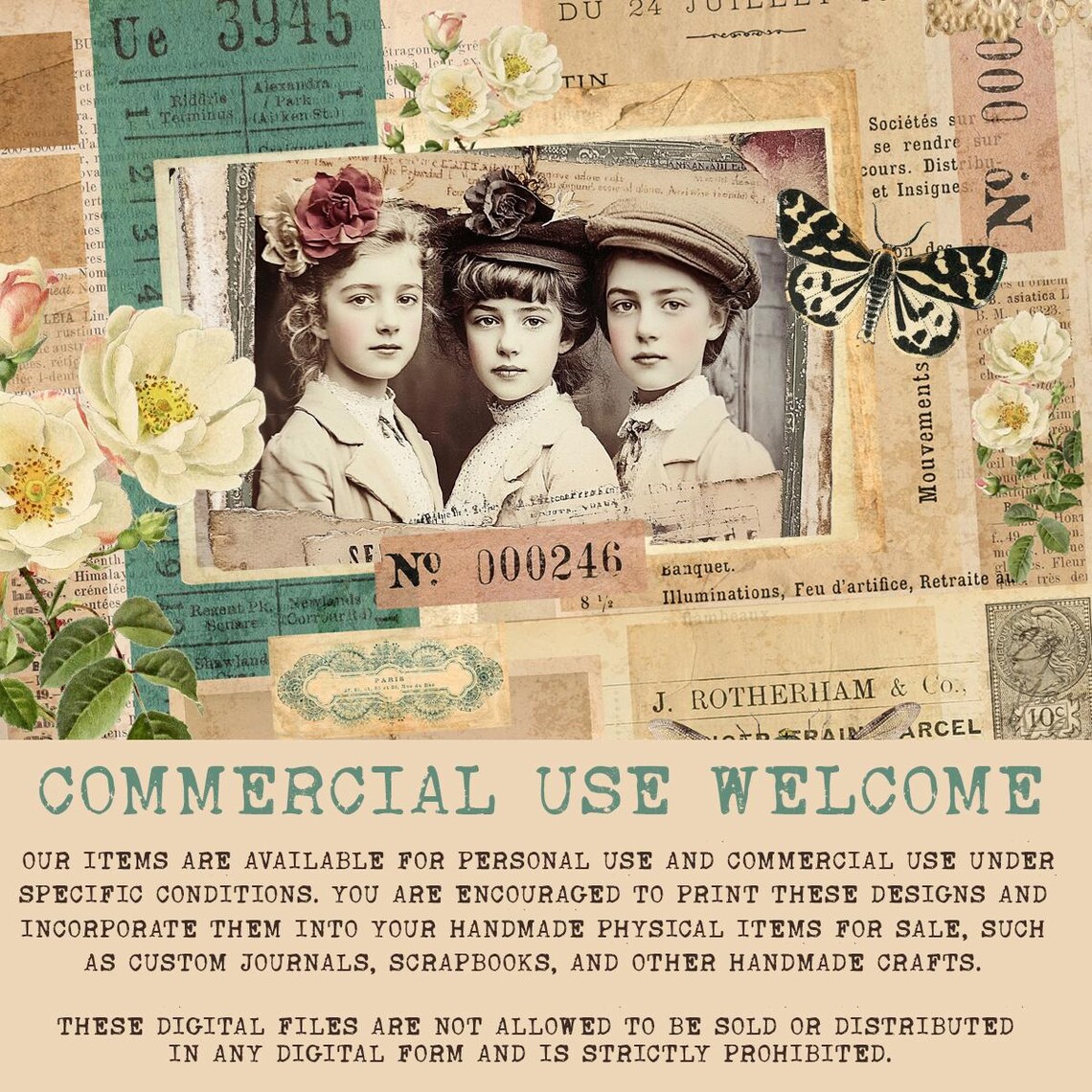 Tattered Memories Junk Journal Photos, Junk Journaling Printable ...