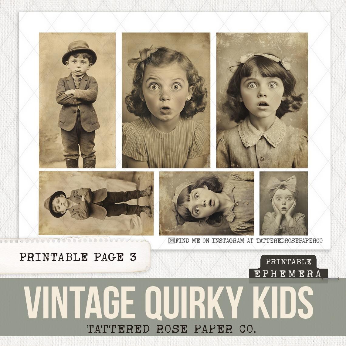 Quirky Kids Junk Journal, Silly Kids Junk Journal, Boy Junk Journaling ...