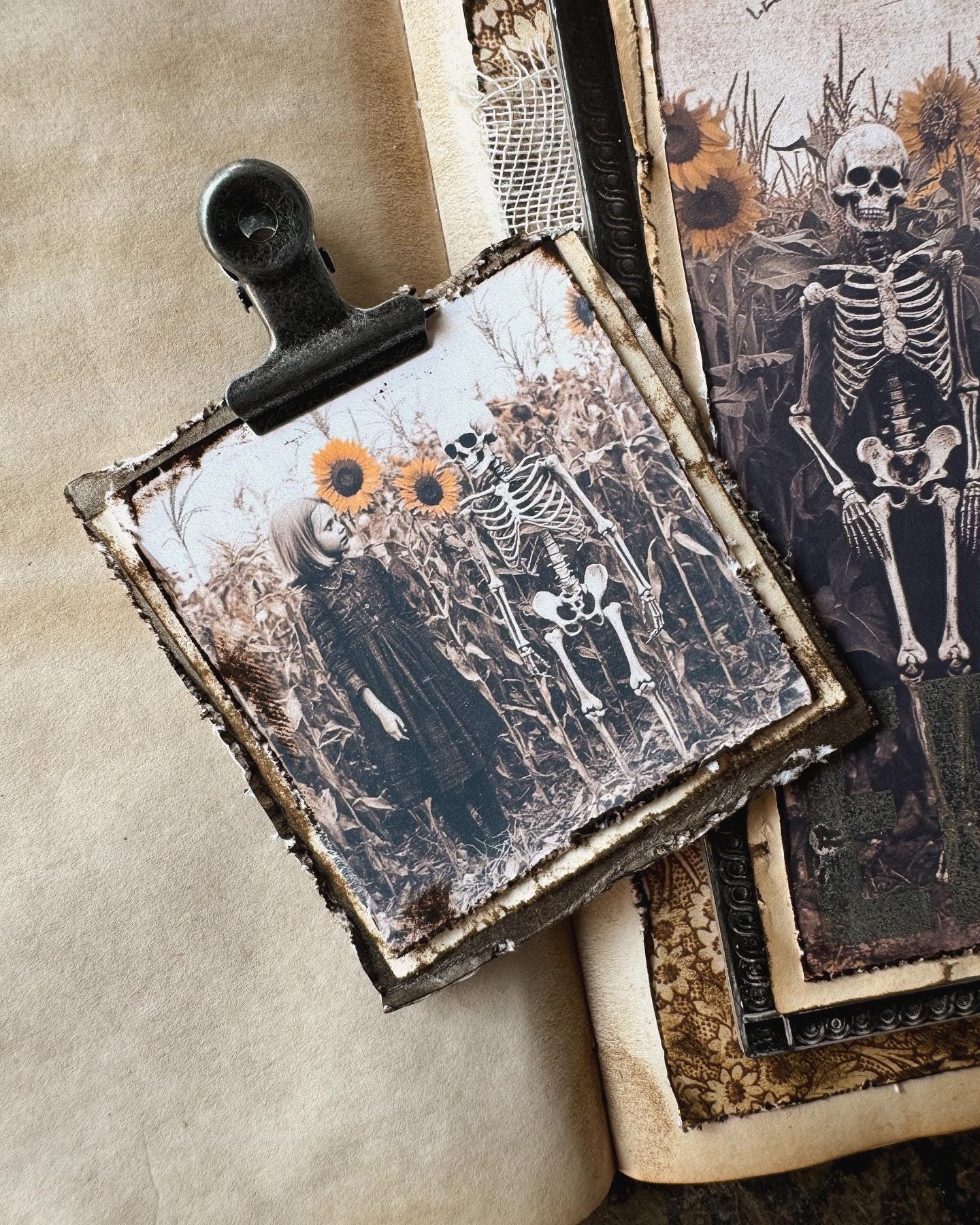 Little Creepers Junk Journal, Spooky Junk Journal, Junk Journaling ...