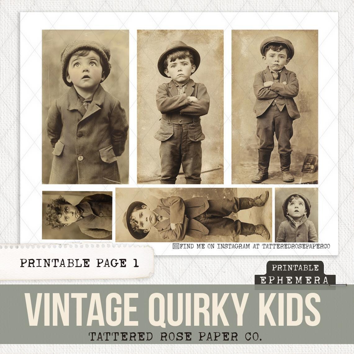 Quirky Kids Junk Journal, Silly Kids Junk Journal, Boy Junk Journaling ...
