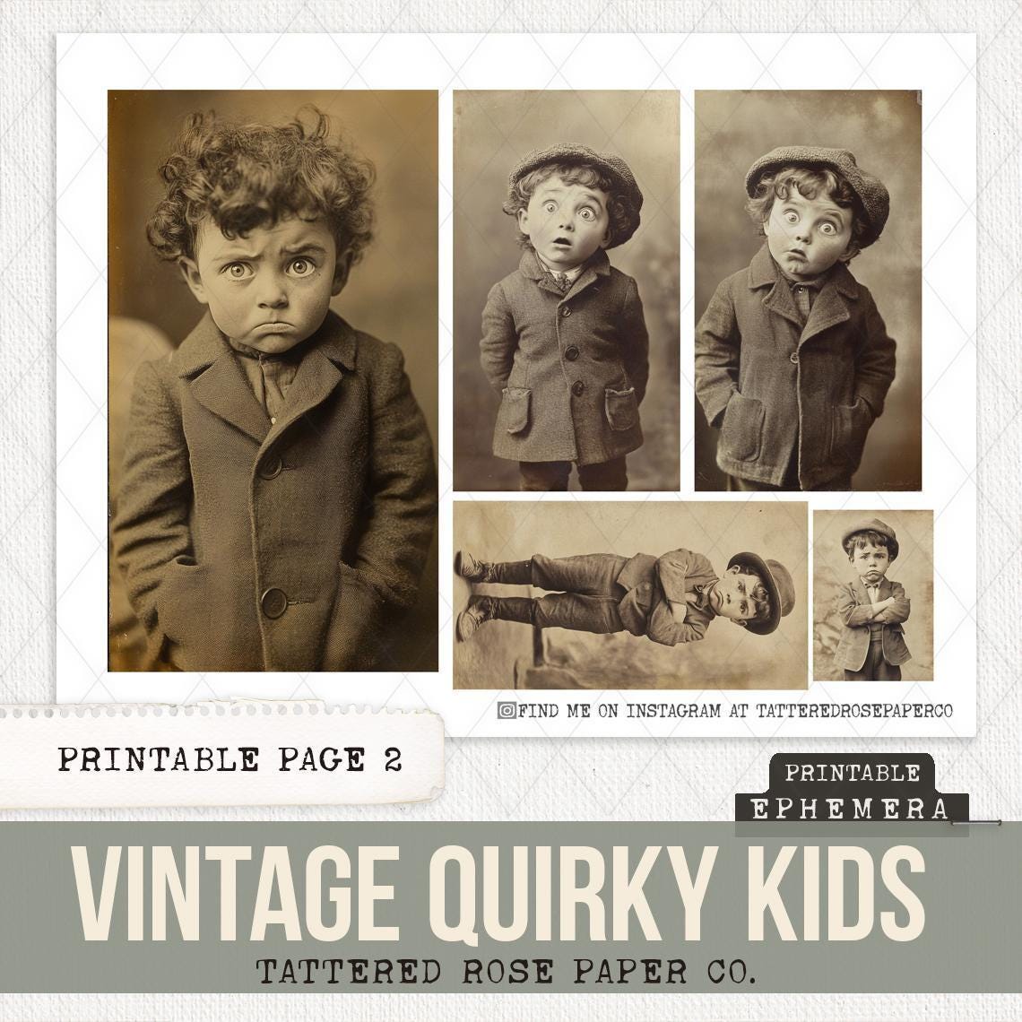 Quirky Kids Junk Journal, Silly Kids Junk Journal, Boy Junk Journaling ...