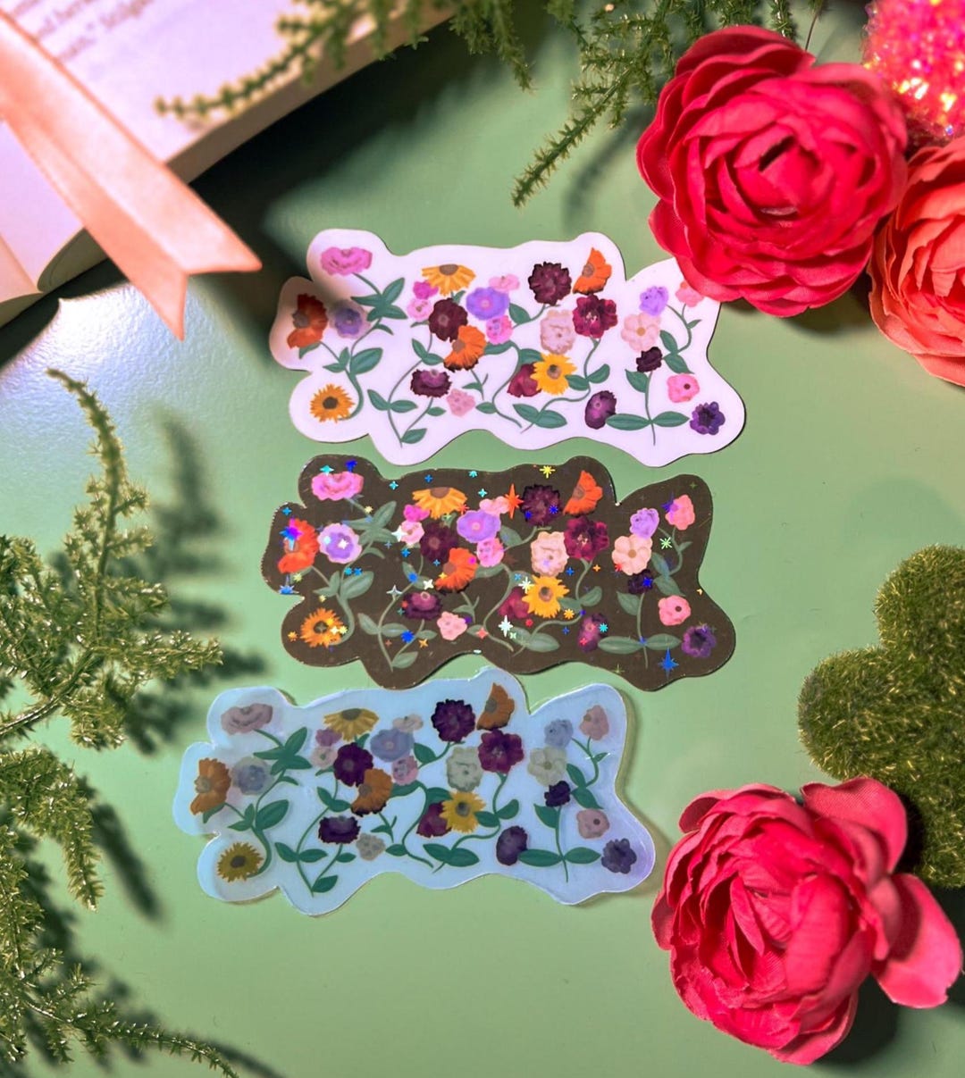 Floral Piano Waterproof Sticker - Music Fan Gift - Etsy