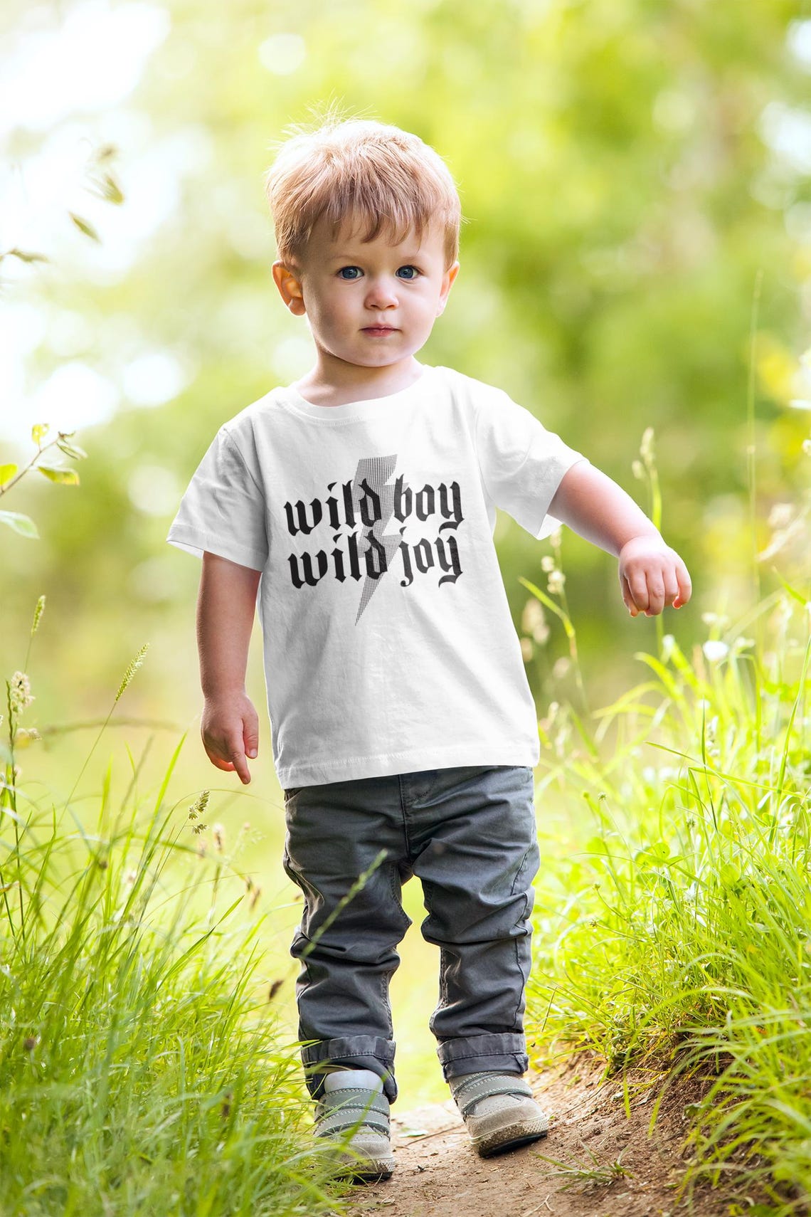 Wild Boy Wild Joy Tee - Bella + Canvas Toddler T-shirt - Etsy