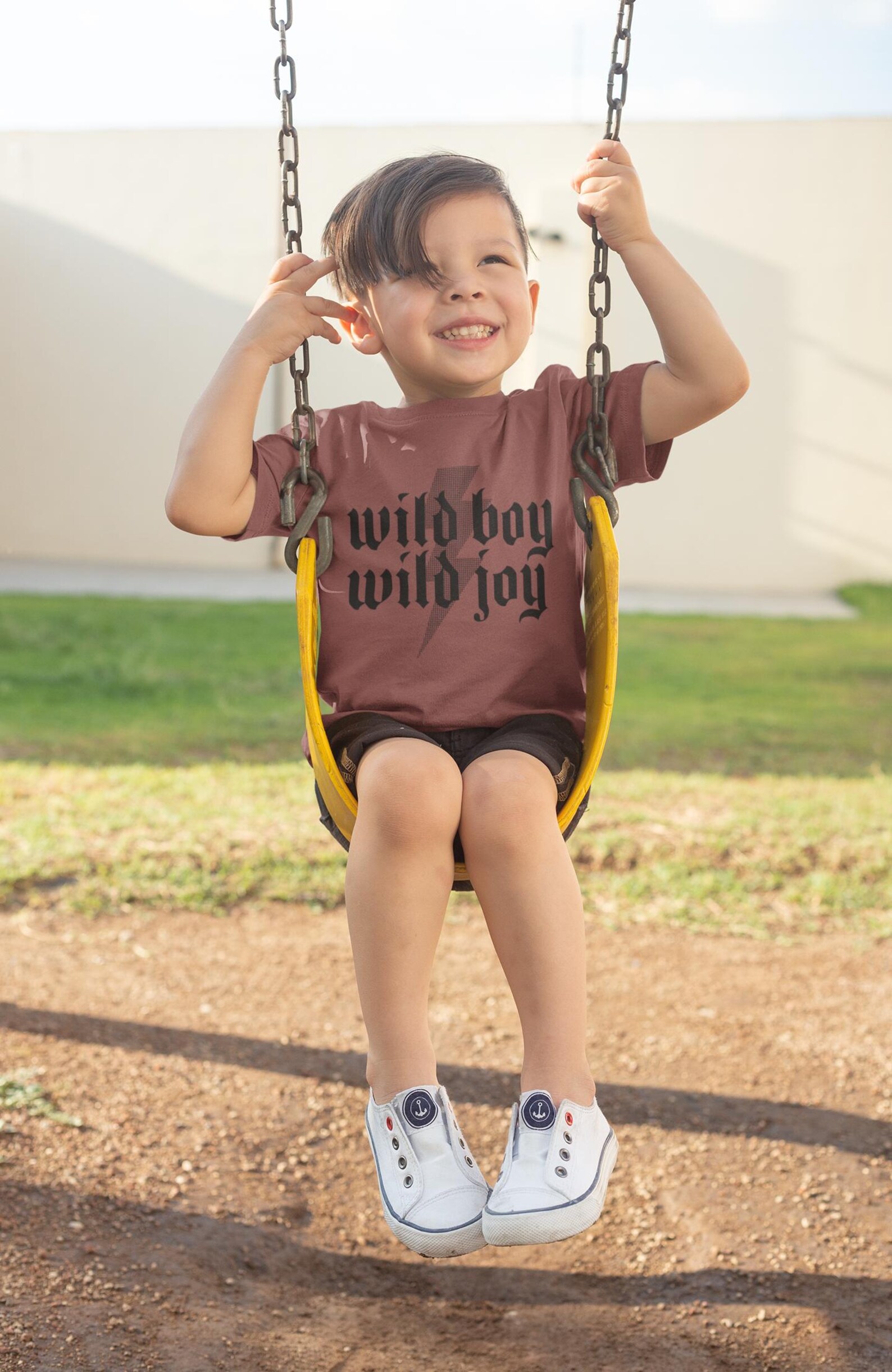Wild Boy Wild Joy Tee - Bella + Canvas Toddler T-shirt - Etsy