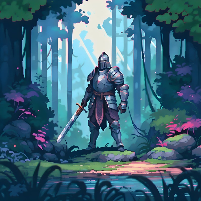 HD Medieval Knight Concept Art Bundle X31 Images - Etsy