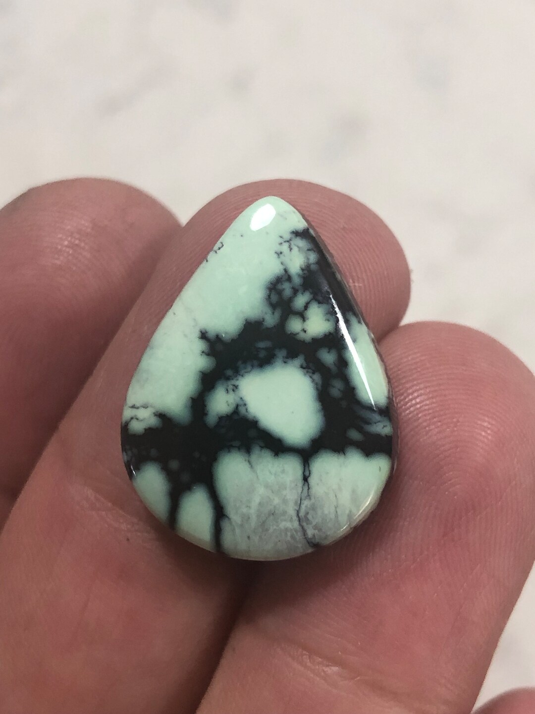 Snowville Variquoise Cabochon - Etsy