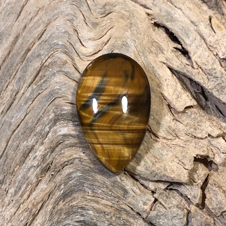 Variegated Tiger's Eye Cabochon - Etsy
