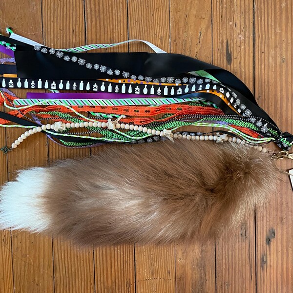 Fox Tail Keychain - Etsy