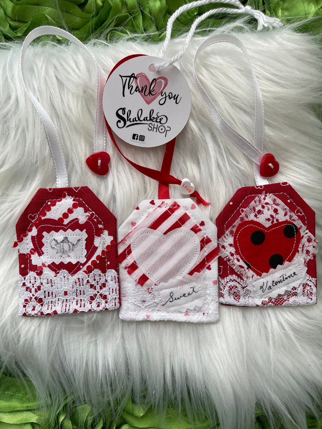 Tea Bag Bookmarks. A Set of 3 Bookmarks Shaped as Tea Bags. Adorned ...