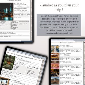 Digital Travel Planner for Goodnotes and Notability, Trip Planner and ...