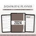2024 Dated Digital Planner for Goodnotes and Notability, Daily iPad ...