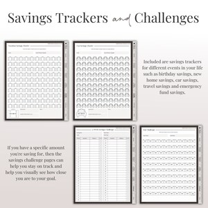 Digital Budget Planner, Finance Planner for Goodnotes and Notability ...