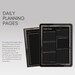 Undated Dark Mode Digital Planner for Goodnotes & Notability , Black ...