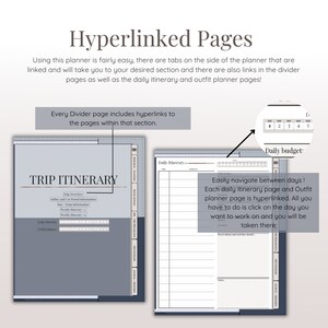 Digital Travel Planner for Goodnotes and Notability, Trip Planner and ...