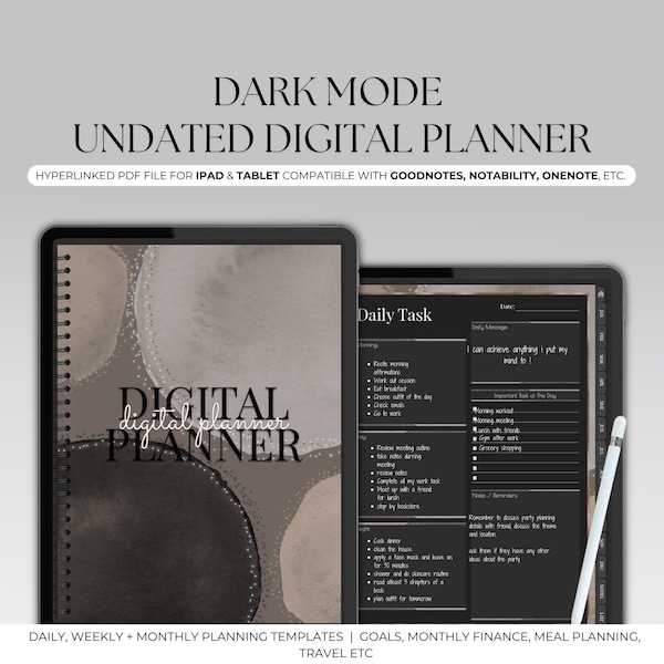Digital Planner iPad - Etsy