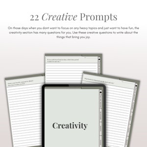 Digital Journal Prompts, Daily Journal, Goodnotes Notebook, Writing ...