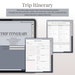 Digital Travel Planner for Goodnotes and Notability, Trip Planner and ...