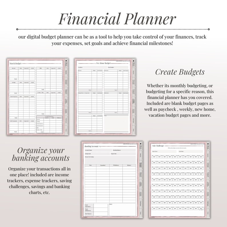 2024 Digital Planner Bundle, Goodnotes Planners Bundle, Vision Board ...