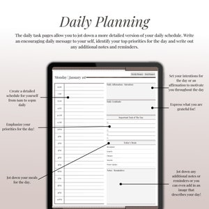 2024 Digital Planner Bundle for Goodnotes, 2024 Daily Planner, Vision ...