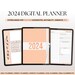 2024 Digital Planner Bundle for Goodnotes, 2024 Daily Planner, Vision ...