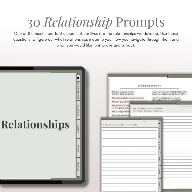 Digital Journal Prompts, Daily Journal, Goodnotes Notebook, Writing ...