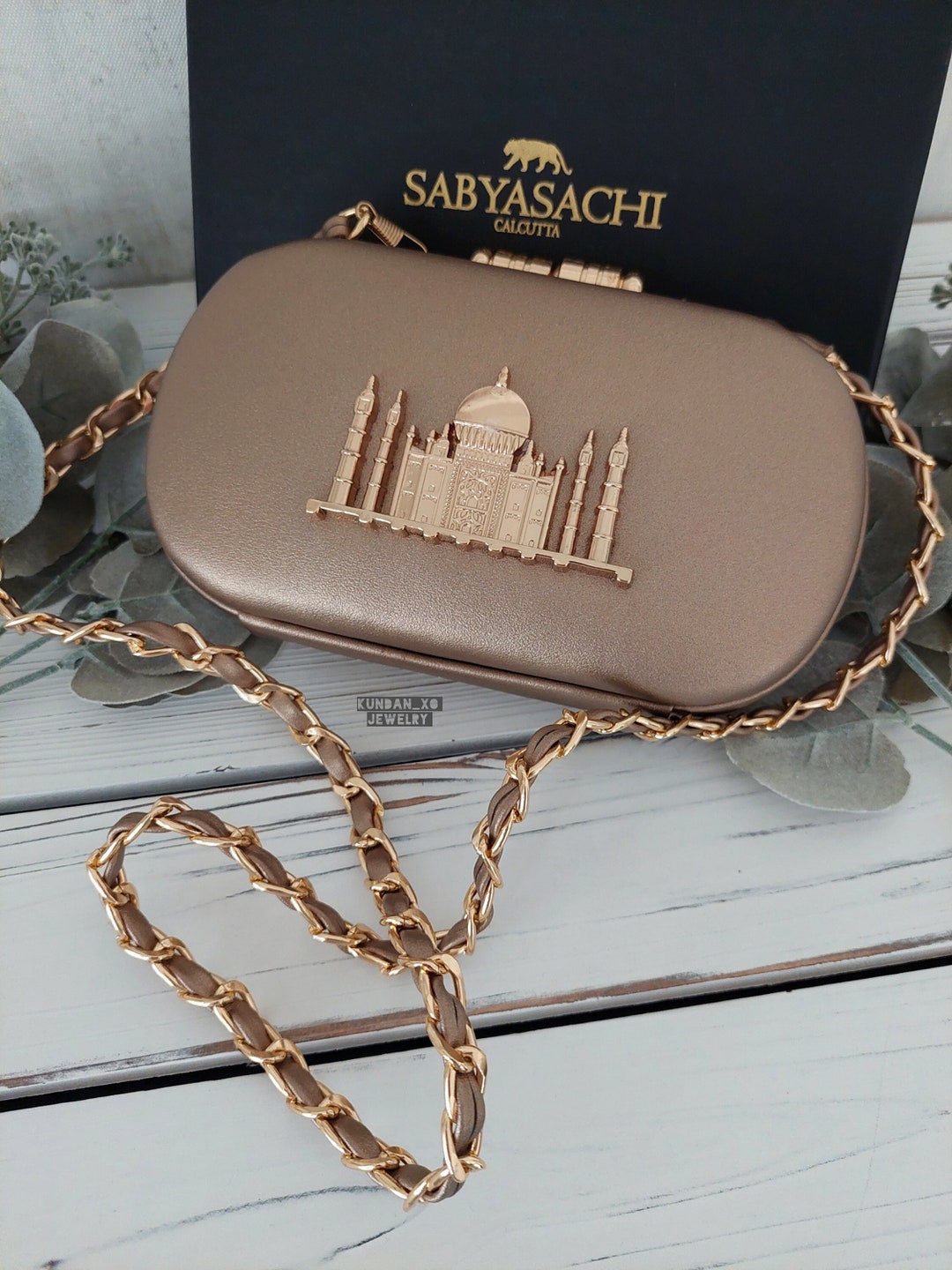 SABYASACHI CLUTCH Taj Mahal Bag High Quality Designer - Etsy