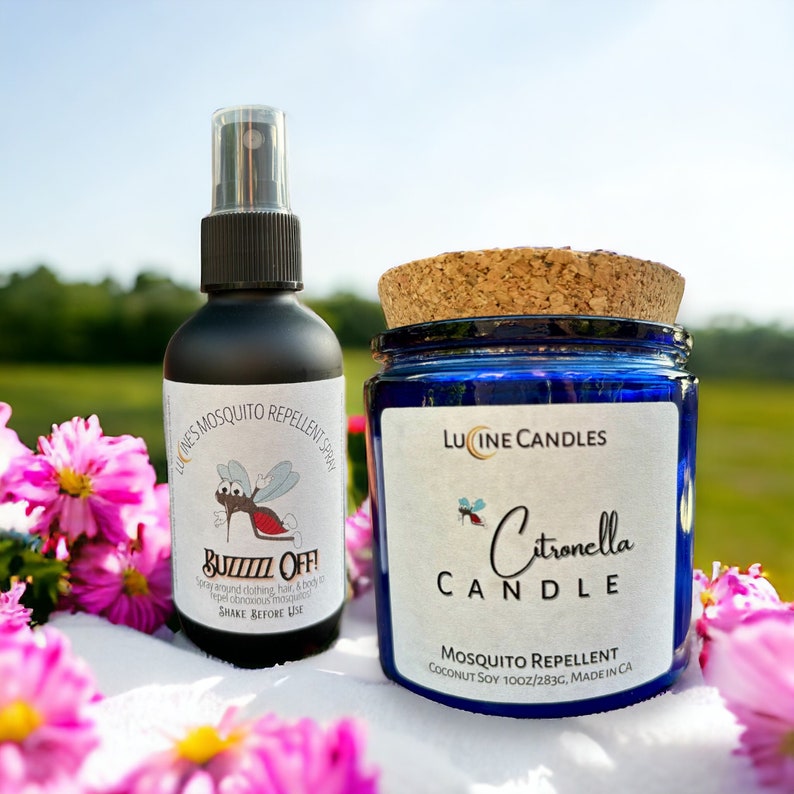 Citronella Candle | Mosquito Repellent Candle | All Natural Citronella ...